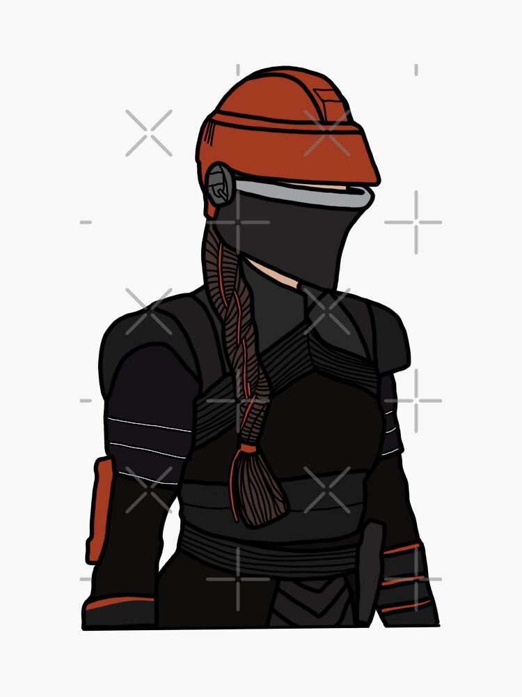 "galactic assassin" Sticker for Sale by HiChild | Redbubble