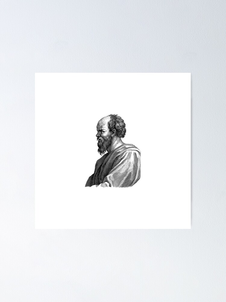 "Socrates ancient Greece quotes from philosophers " Poster by Didace ...