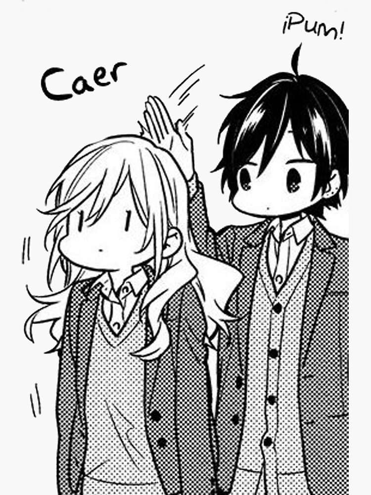 "Miyamura and hori san chibi sticker" Sticker for Sale by gojostore ...