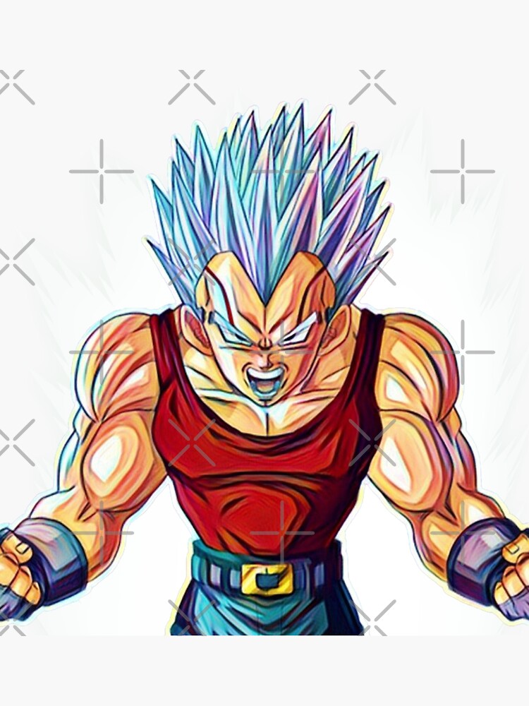 "Train Insaiyan Baby Vegeta DB/DBZ/DBGT/DBS " Sticker for Sale by ...