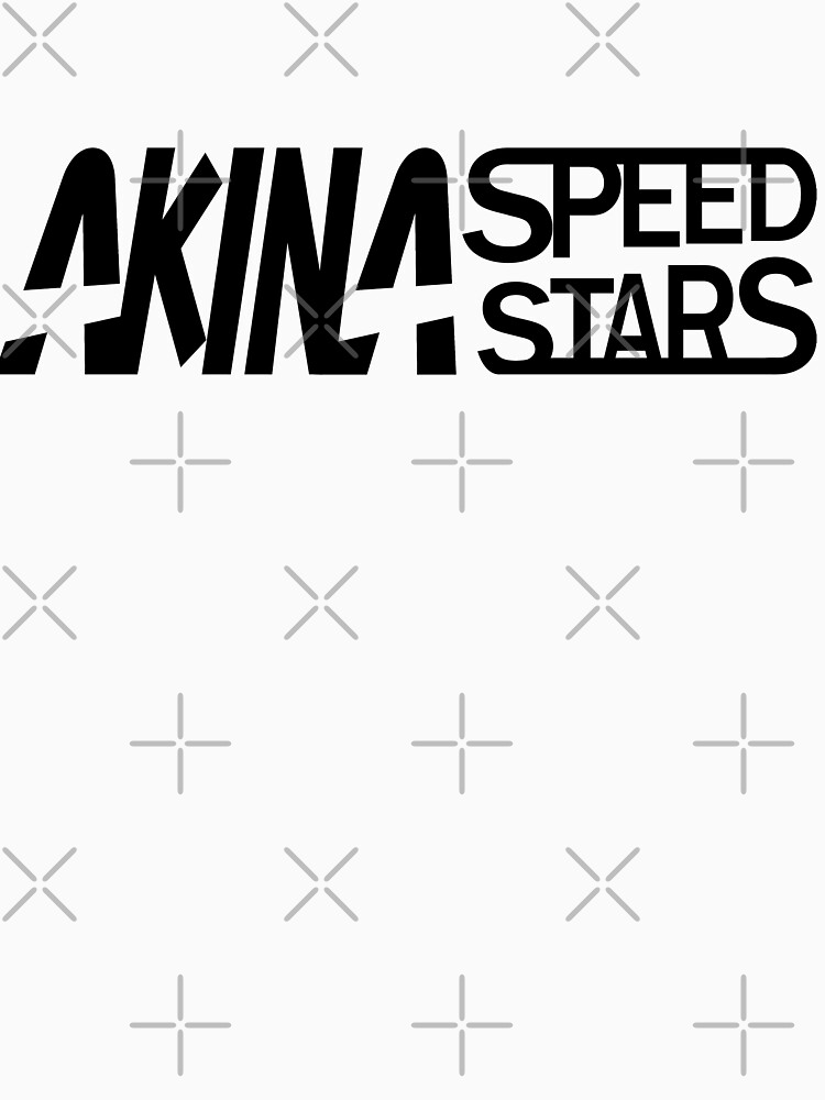 "Akina Speed Stars" T-shirt for Sale by silverorlead | Redbubble ...