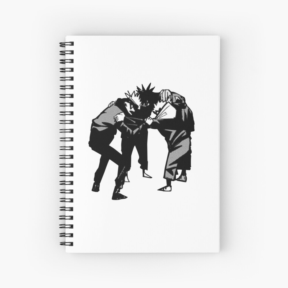 "Yuji Itadori Megumi Fushiguro Nobara Kugisaki Satoru Gojo Huddle Manga ...