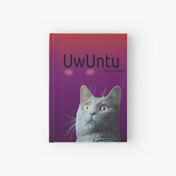 Cuaderno con la obra «UwUntu Fondo de Pantalla 1 "Mochi Mango"» de Duxi4 | Redbubble