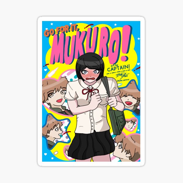 "Go for it, Mukuro!" Sticker for Sale by BrodyLaVallee05 | Redbubble
