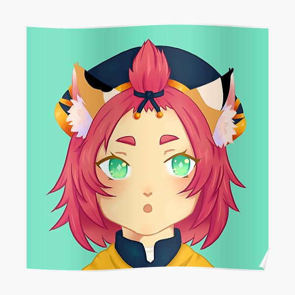 "Diona Chibi Genshin Impact" Poster von stickerlore | Redbubble