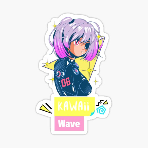 "Kawaii Wave Vol.3" Sticker for Sale by AsthetheticWave | Redbubble