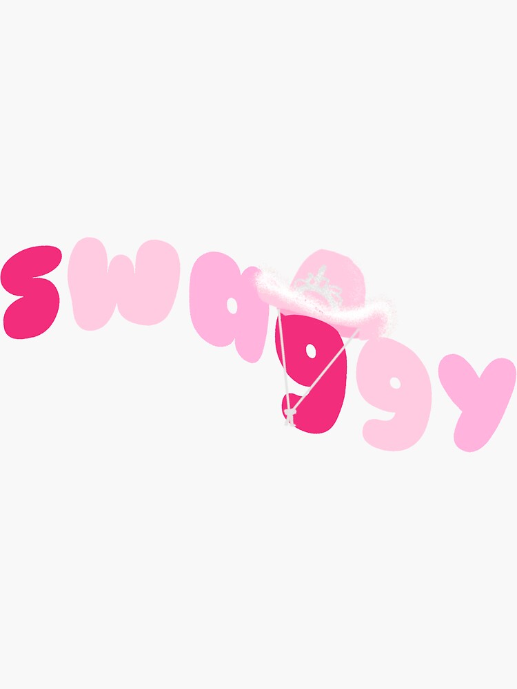 "swaggy sticker" Sticker for Sale by svnnystickers | Redbubble