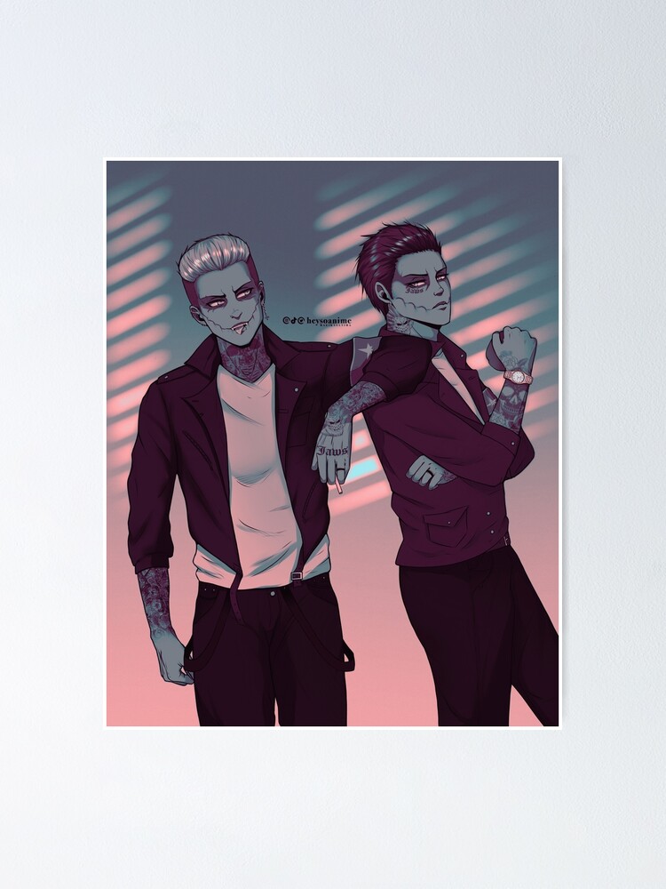 "Punk Galliard Brothers | Porco & Marcel | Attack on Titan" Poster for ...