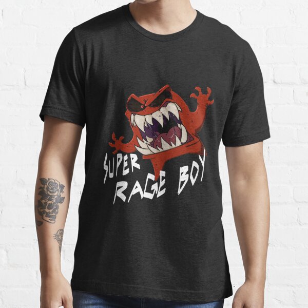 "Super Rage Boy" T-shirt for Sale by GetFrankered | Redbubble | super t ...