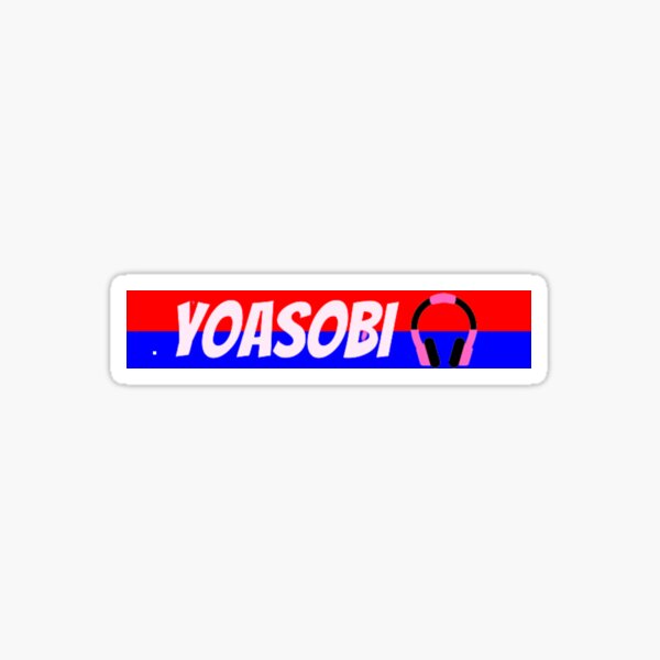 "Yoasobi" Sticker for Sale by jlicero | Redbubble