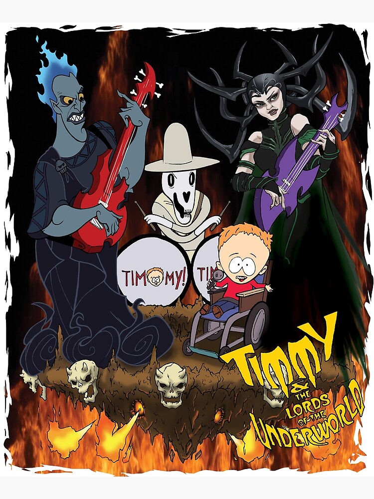 "Timmy and the Lords of the Underworld" Poster for Sale by MashupMaster ...