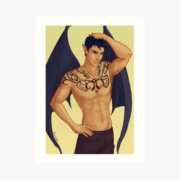 "Rhysand Tattoos" Art Print by taratjah | Redbubble