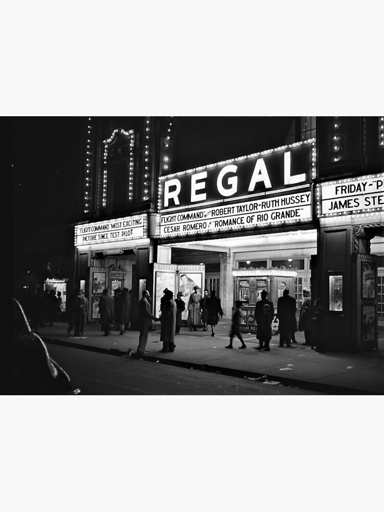 "Regal Cinemas Presents...." Poster for Sale by GreatTomorrow | Redbubble