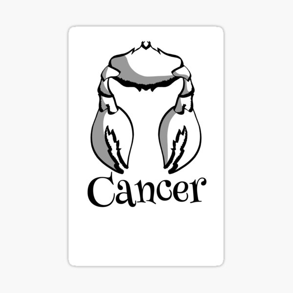 "cancer zodiac sign" Sticker by ArtbyMihai | Redbubble