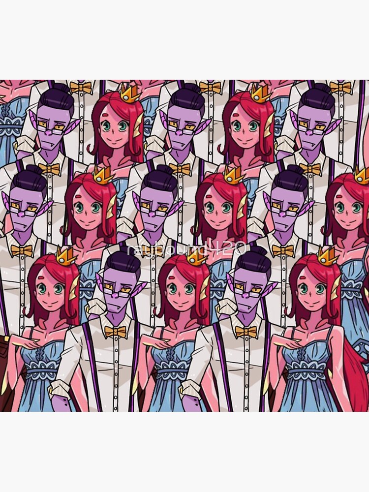 "Monster Prom: Miranda/Liam" Sticker by raybound420 | Redbubble