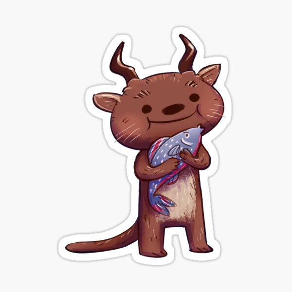 "Mephi!" Sticker for Sale by crispyjellies | Redbubble