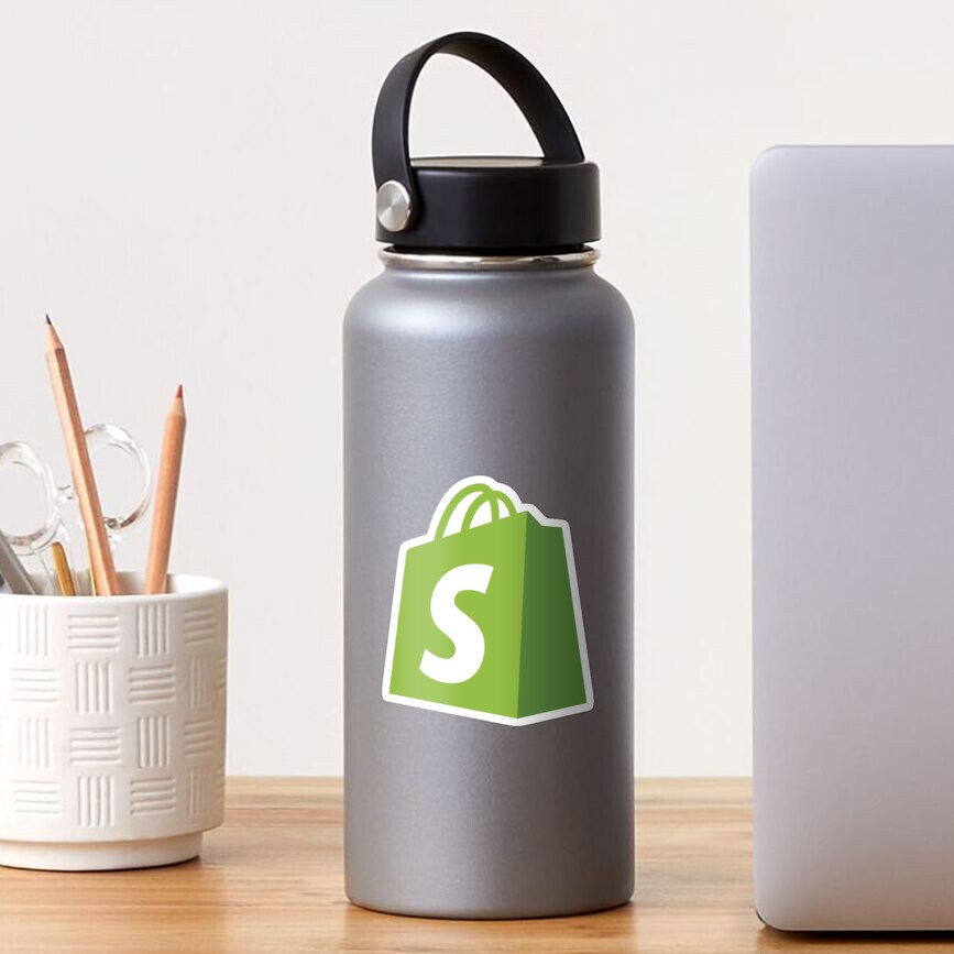 "Shopify" Sticker for Sale by davigarcas | Redbubble