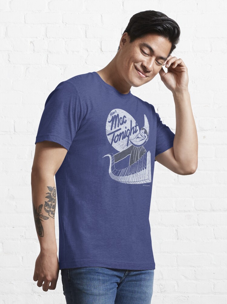 "Mac Tonight" T-shirt for Sale by A-Game | Redbubble | mac tonight mac ...