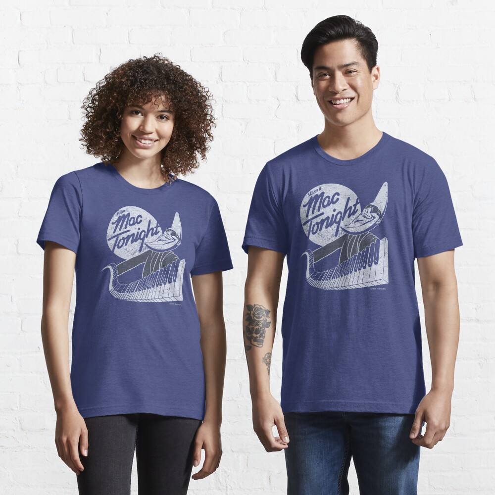 "Mac Tonight" T-shirt for Sale by A-Game | Redbubble | mac tonight mac ...