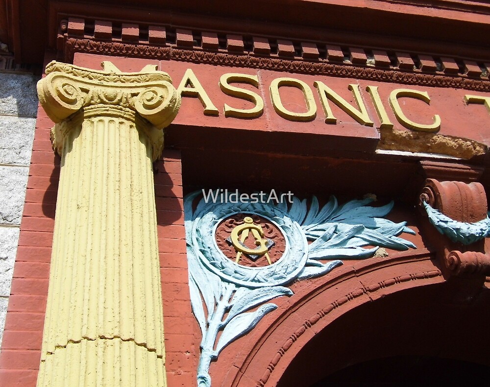 "Masonic Column" by WildestArt | Redbubble