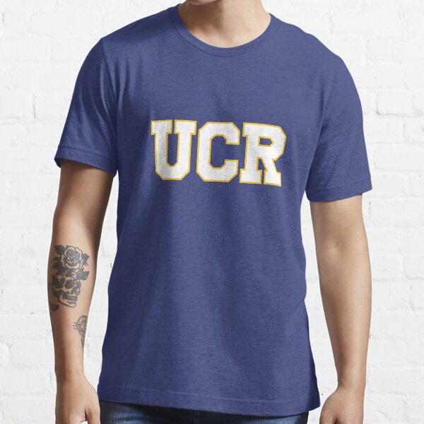 "ucr - boxy college font" T-shirt for Sale by scollegestuff | Redbubble ...