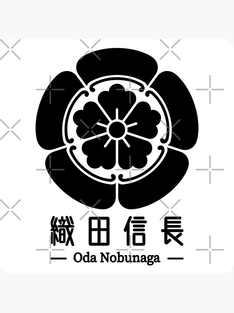 "Oda Nobunaga Kamon - Family Crest" Sticker for Sale by Heedee-n-Seek ...
