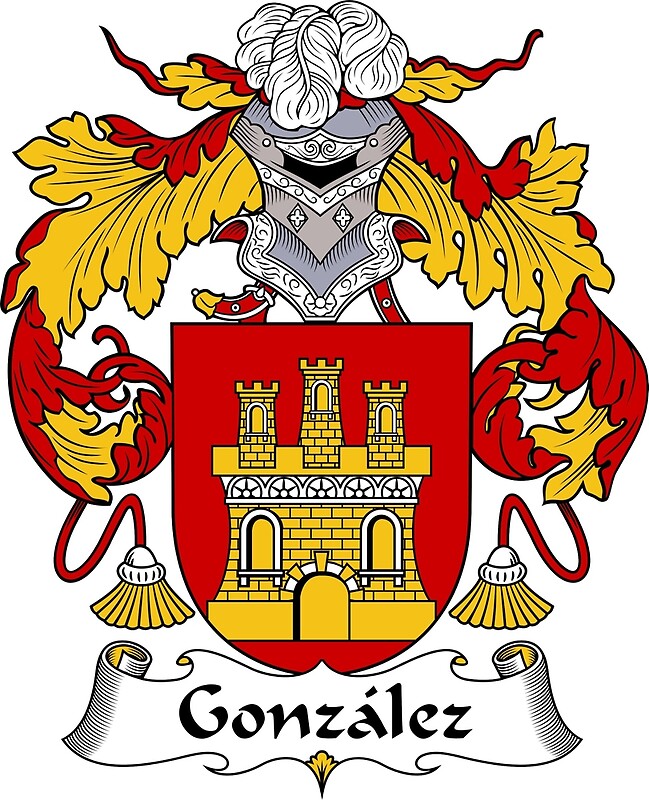 "Gonzalez Coat of Arms/Family Crest" by William Martin | Redbubble