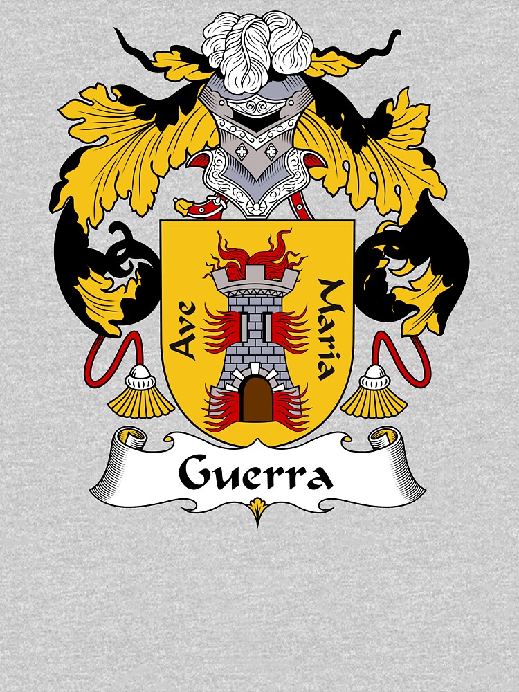 "Guerra Coat of Arms/Family Crest" Pullover Hoodie by carpediem6655 ...
