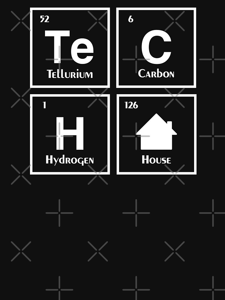 "Tech House - Periodic Table of Elements" Essential T-Shirt for Sale by ...