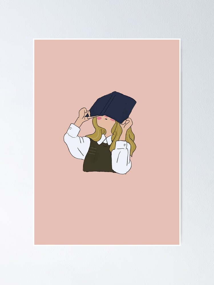 "cute study theme sticker " Poster for Sale by mirabellamiddle | Redbubble