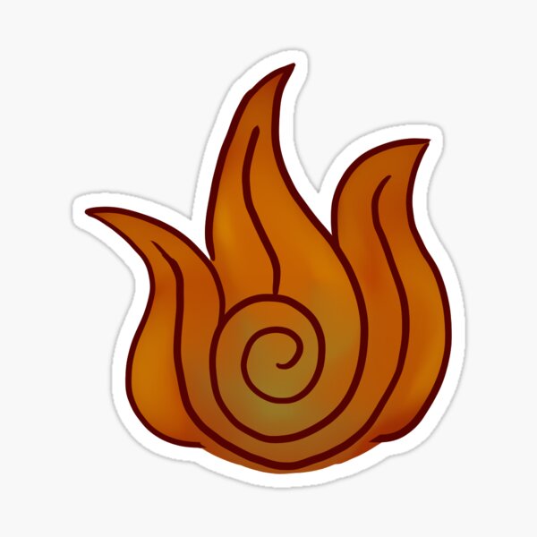 "Firebender ATLA fire nation avatar the last airbender" Sticker for ...