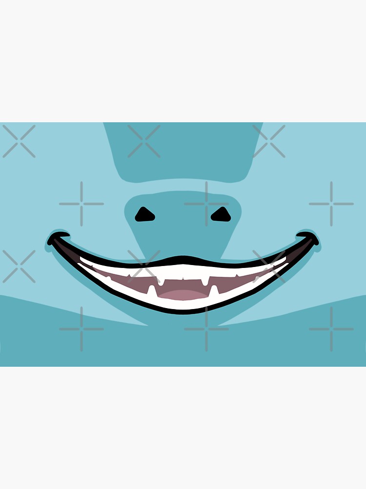 "Sisu The Last Dragon Smile" Sticker by symphonya | Redbubble