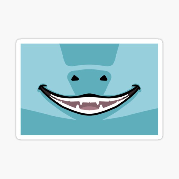 "Sisu The Last Dragon Smile" Sticker by symphonya | Redbubble