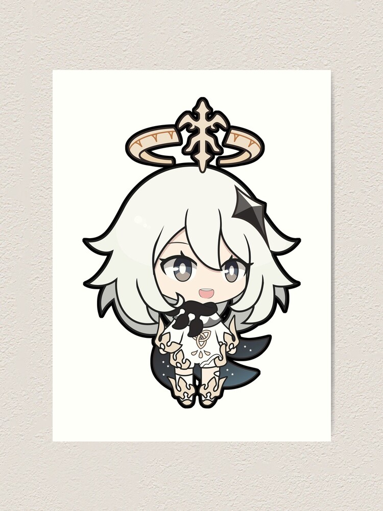 "Paimon - Genshin Impact" Art Print for Sale by KyraWaifu | Redbubble