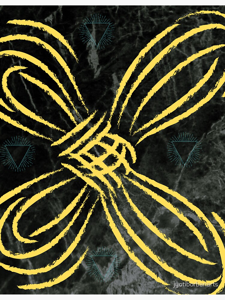 "knot" Sticker for Sale by jyotiborbanarts | Redbubble