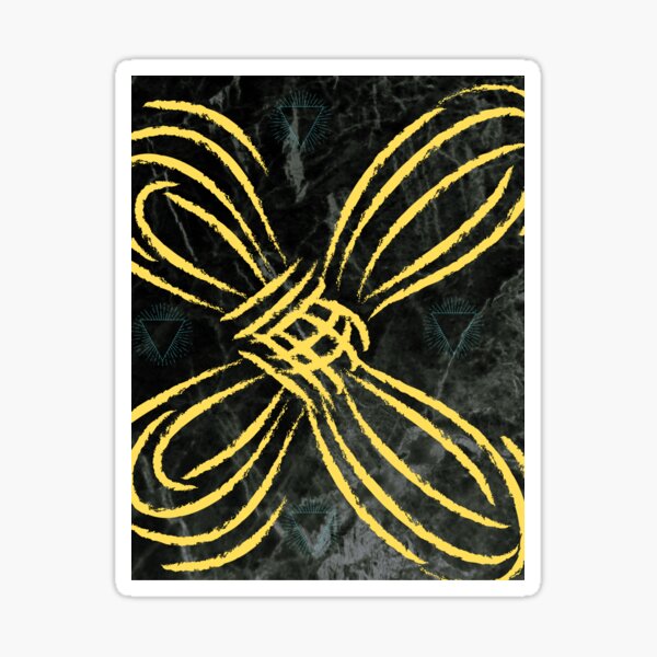 "knot" Sticker for Sale by jyotiborbanarts | Redbubble