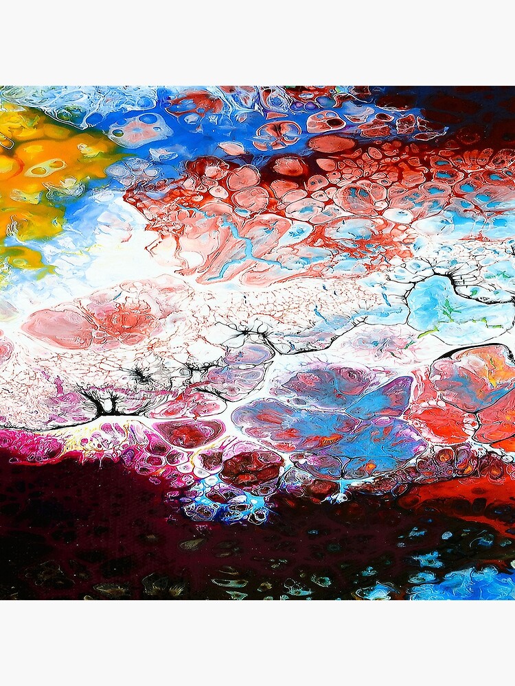 Acrylic Paint Pour Posters for Sale | Redbubble