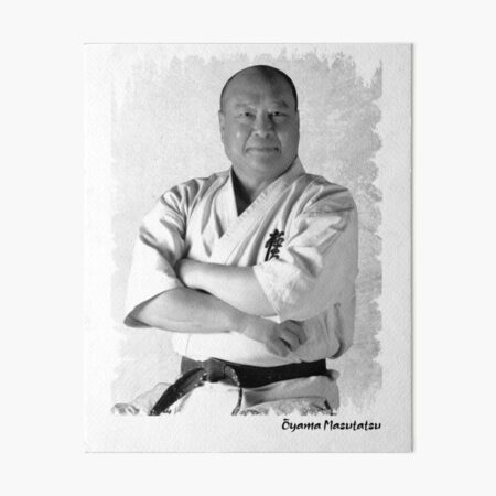 "Karate Masters - Oyama Masutatsu 2" Art Board Print for Sale by ...