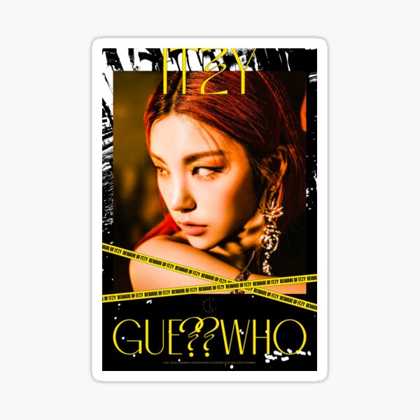 "Yeji" Sticker for Sale by aTom03 | Redbubble