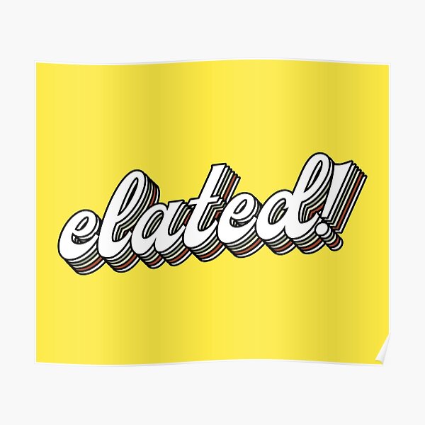 "Bea Miller - elated!" Poster by itspaloma | Redbubble