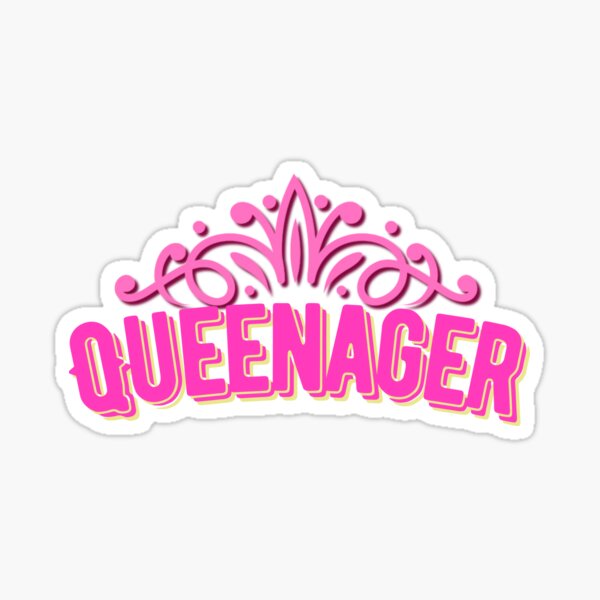 "Queenager Sticker | QueenAger New Sticker" Sticker for Sale by ...