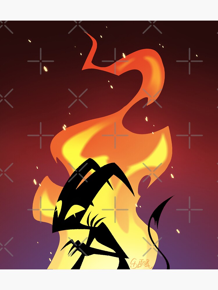 "Helluva Boss - Blitzo" Sticker for Sale by -RotaS- | Redbubble