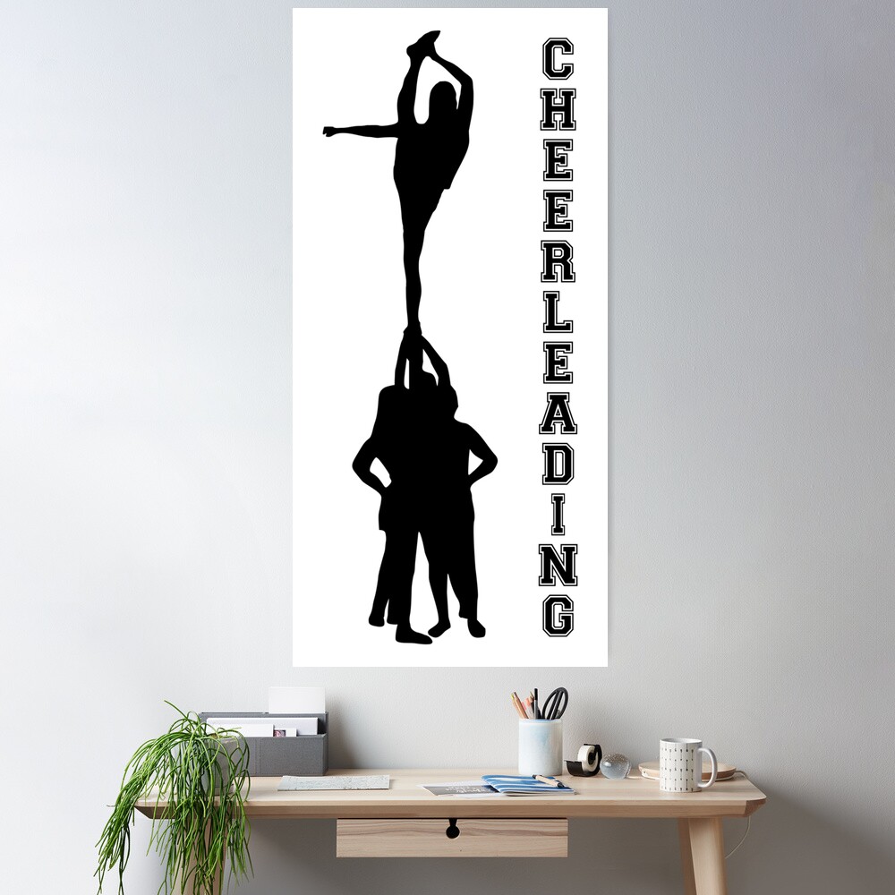 Cheerleading Pyramid Clipart