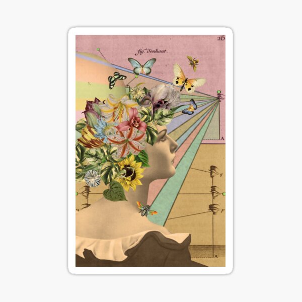 "FLO" Sticker by julialillard | Redbubble