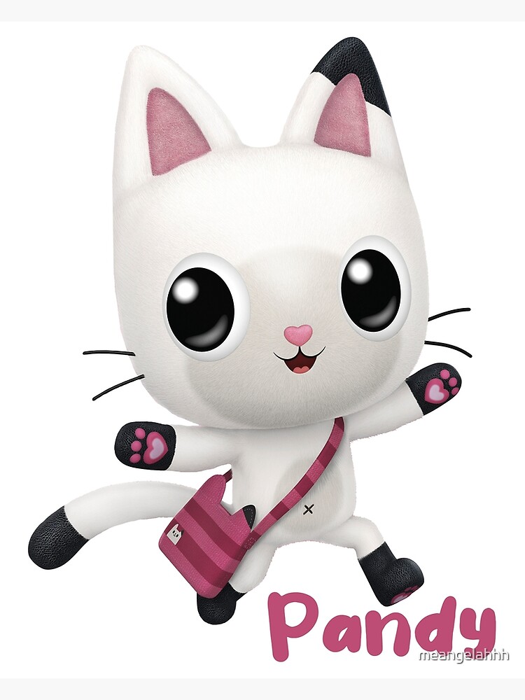 "Gabbys Dollhouse - Pandy Cat" Poster for Sale by meangelahhh | Redbubble