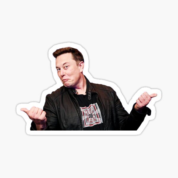 Paper Paper & Party Supplies Elon Musk Sticker Stickers etna.com.pe