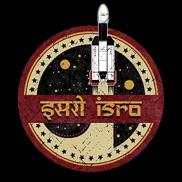 "ISRO - Vintage emblem" Essential T-Shirt for Sale by arthook | Redbubble