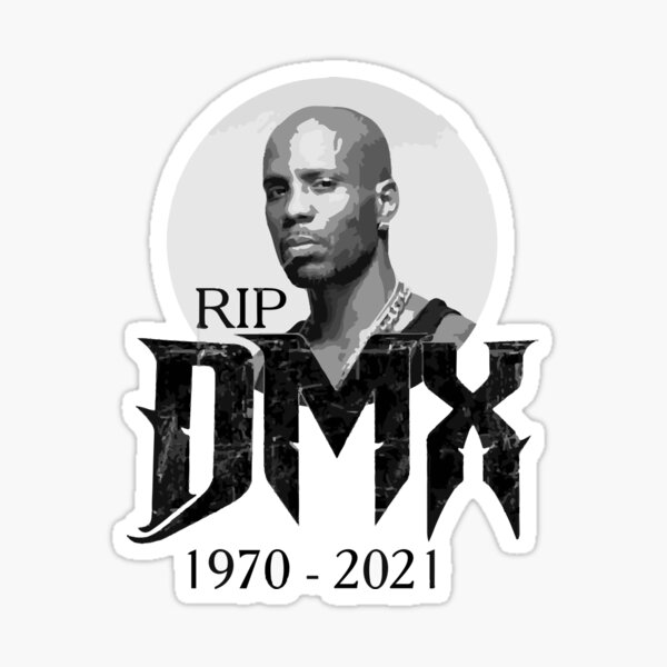 "DMX Earl Simmons Dark Man X Rap [HiSVG.CoM]" Sticker by d-m-x-dark-man ...