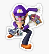 Waluigi: Stickers | Redbubble