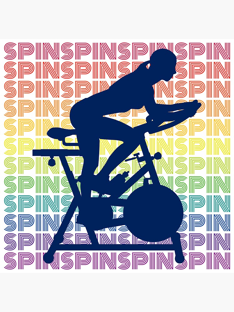 "Spin Exercise Keep Fit (Girl)" Sticker for Sale by STUDIO-72 | Redbubble
